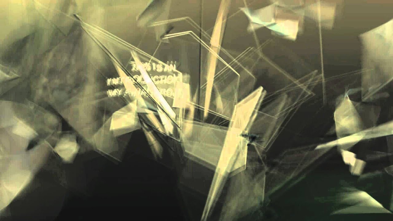 Shatter (After Effects Project) - YouTube