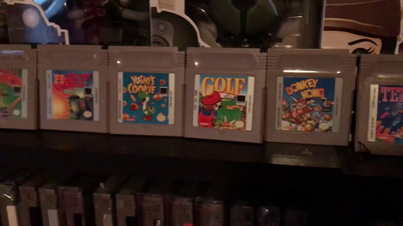 Nintendo Gameboy Collection! Original Gameboy - YouTube