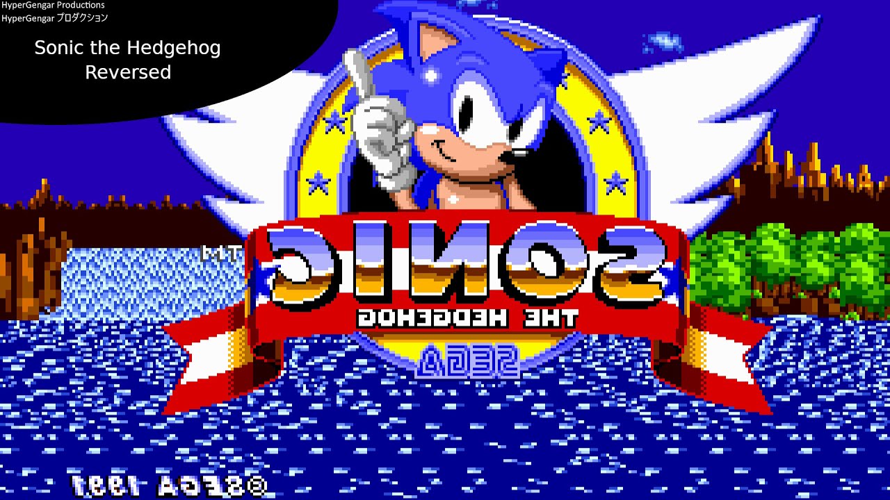 Sonic the Hedgehog Reversed - YouTube