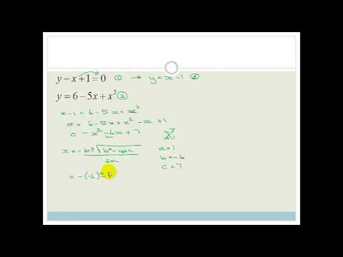 Week 5 Lesson 2 Simulataneous Equations - YouTube