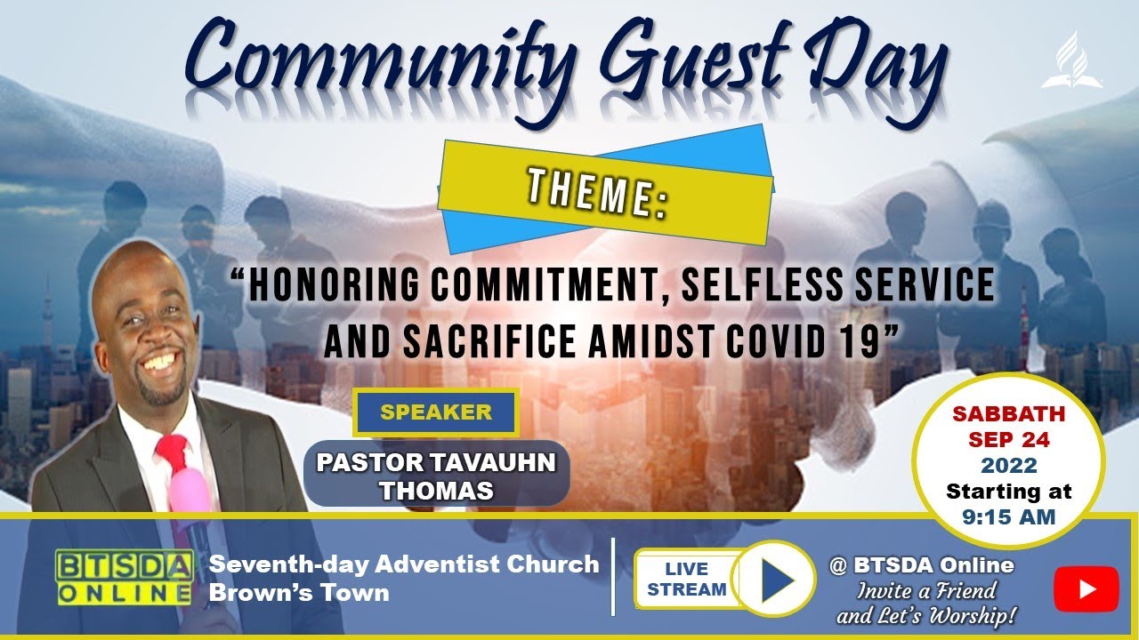 Sabbath Services || Community Guest Day || Pastor Tavauhn Thomas || 24. ...