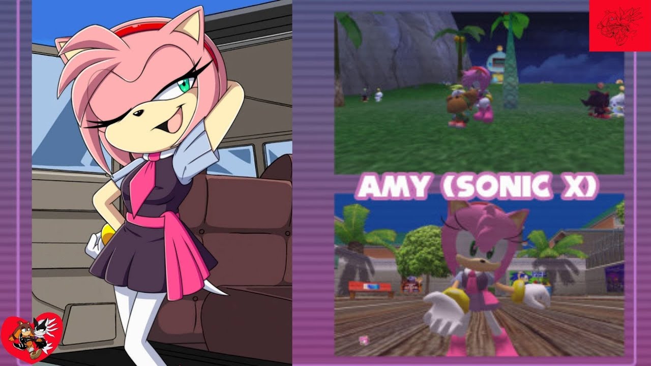 SONIC ADVENTURE 2 MODS AMY SONIC X - YouTube