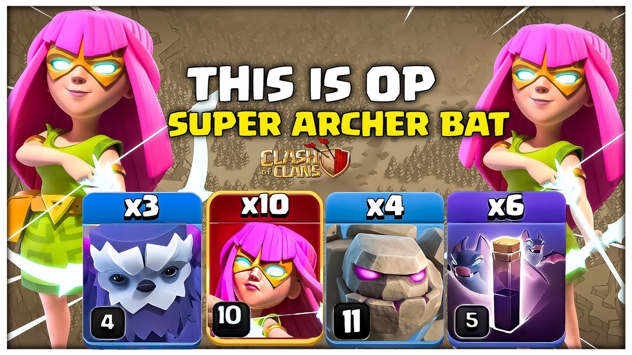 THIS IS OP !! Th14 Super Archer Attack Strategy | Th14 Super Archer ...