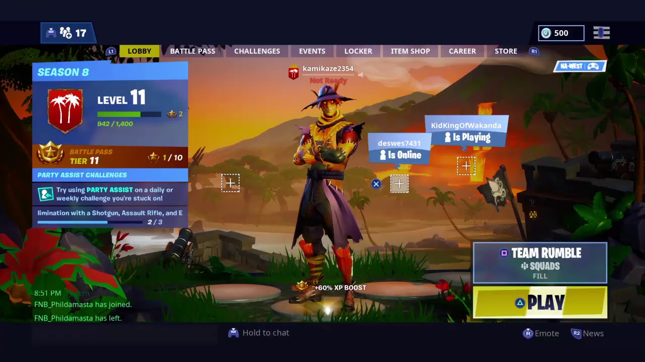 Ps4-Fortnite Open Lobby !!! - YouTube