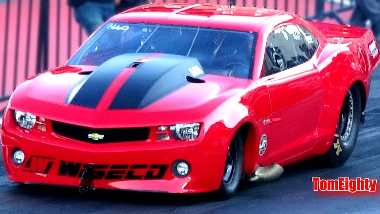 Fireball Camaro Takes on the Fastest Racers at Street Outlaws No Prep ...