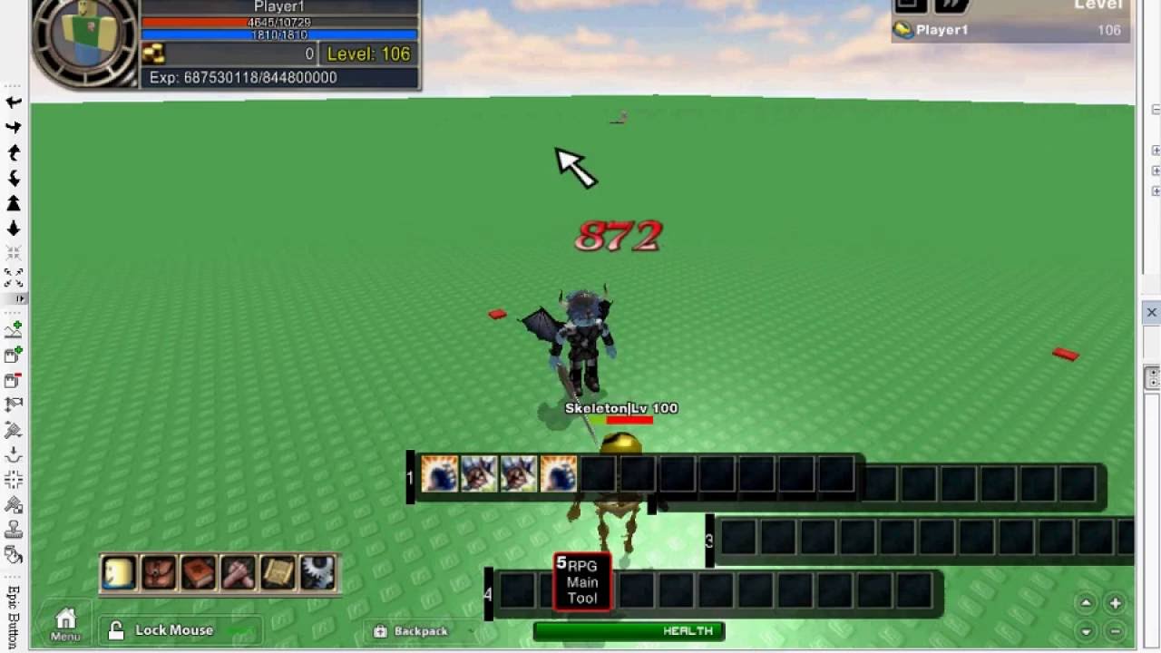 The Mystic Land RPG. Developing footage. (Roblox Games Design ...