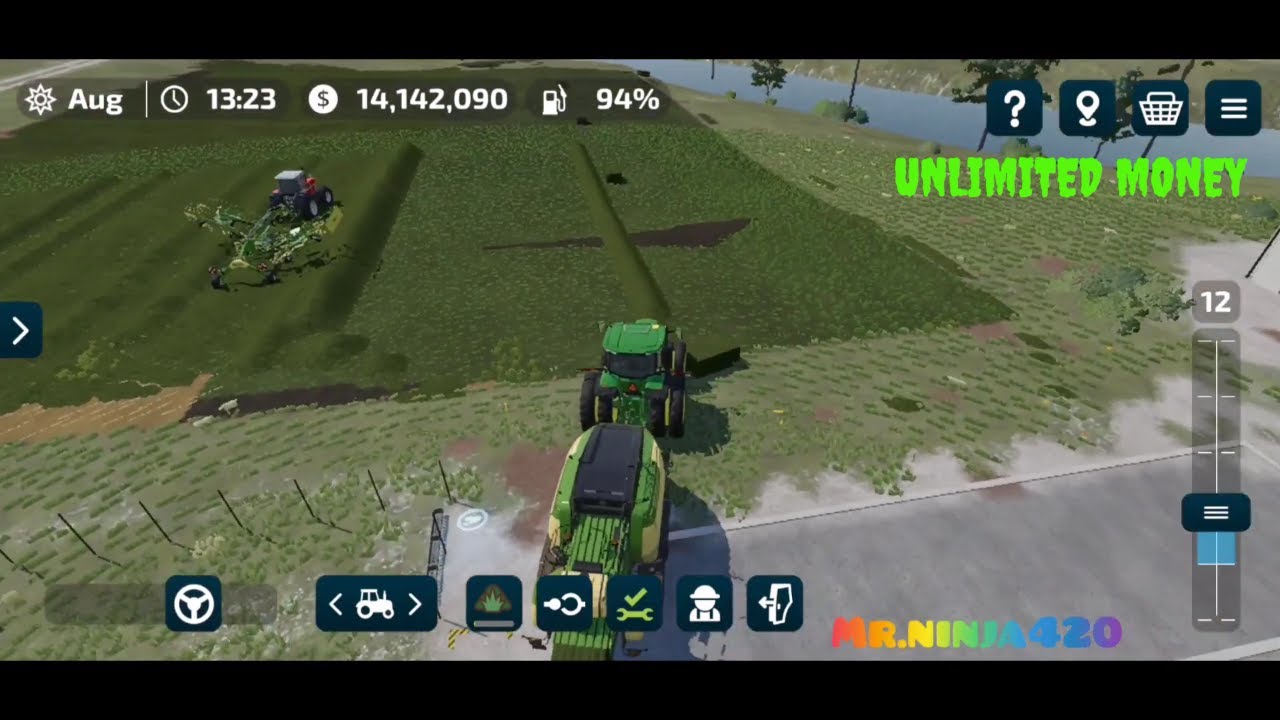 Fs23 | Farming Simulator 23 Silage Bales Making Gameplay | #fs23 #fs22 ...