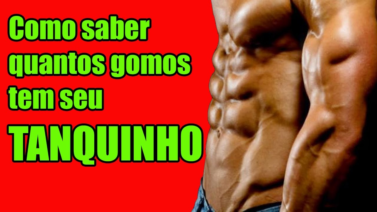 Como saber quantos gomos tem seu tanquinho #abs workout - YouTube