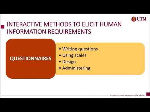 Lecture Video for Topic 3 (Information Gathering) : Part 2 (Interactive ...