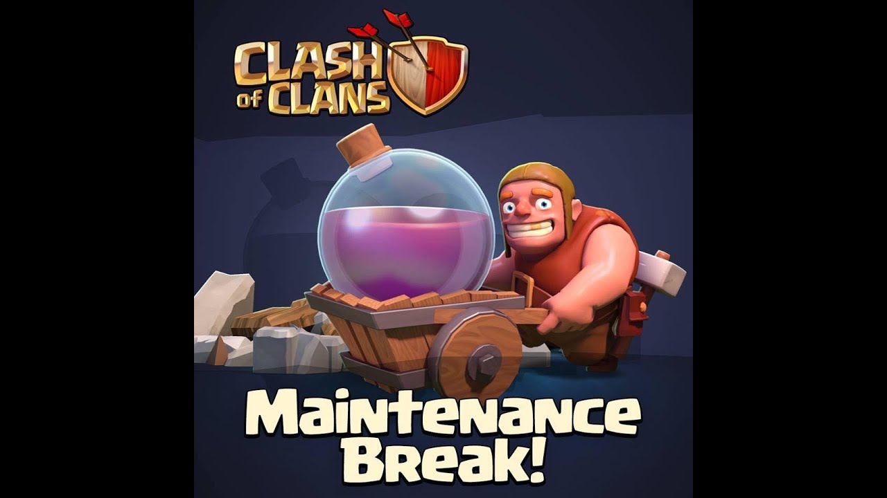 What Actually Happens in Maintenance Break || Clash of Clans - COC ...