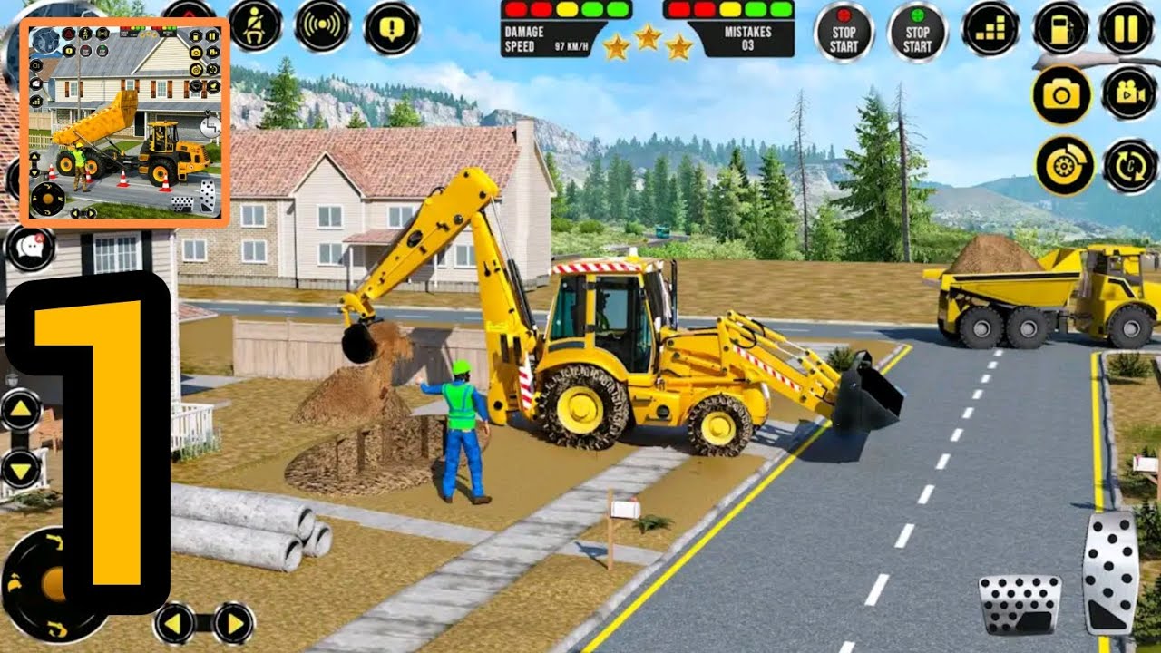 Road Construction Truck Game || Construction Simulator || Android,ios ...