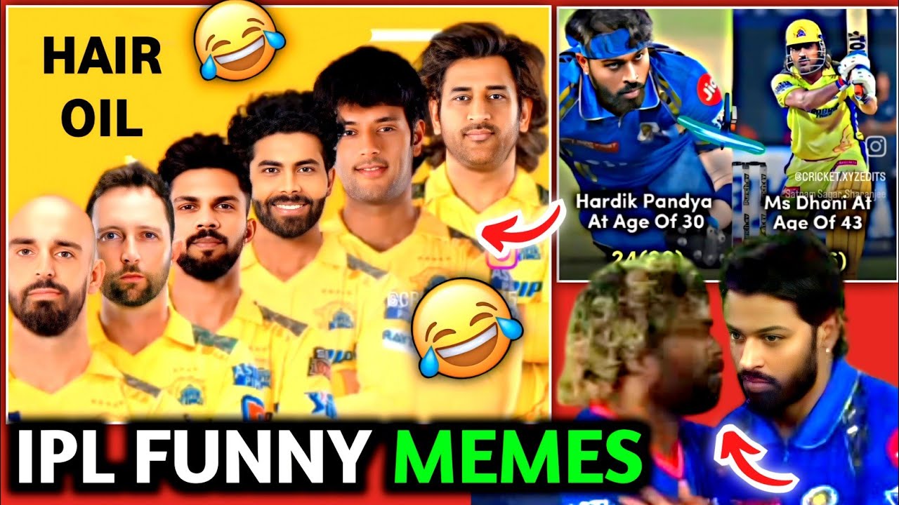 IPL Funniest Memes *Don't Laugh* 🤣🤣 Rohit Sharma| Hardik Pandya| Virat ...