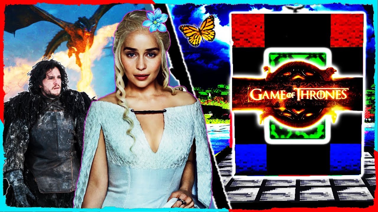 Minecraft GoT - How to Make a Portal to GAME OF THRONES! - YouTube