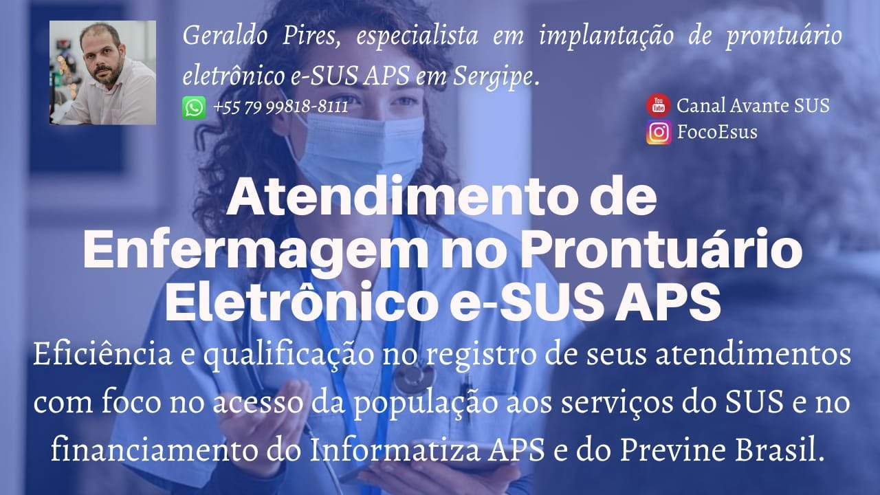 Atendimento de Enfermagem no PEC e-SUS APS - YouTube