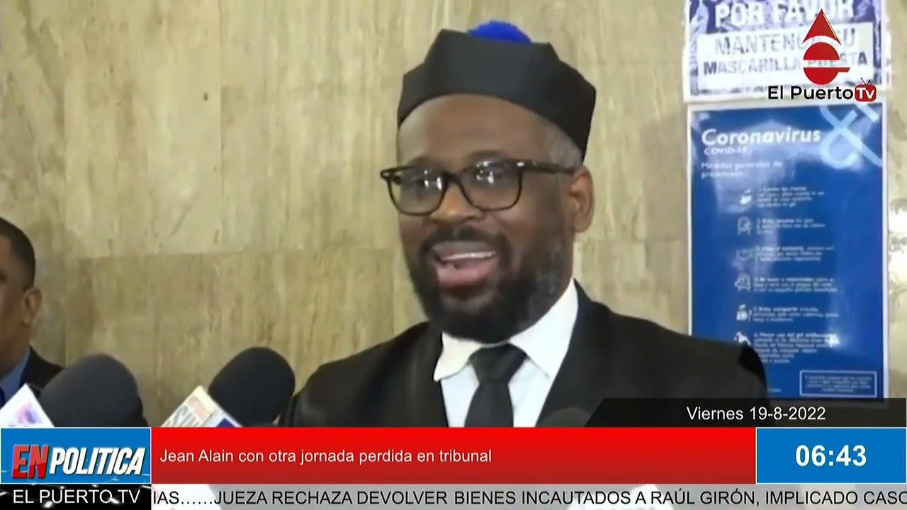 Jean Alain con otra jornada perdida en tribunal - YouTube