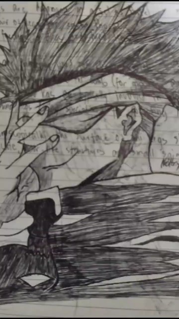 How to draw Saturo Gojo/handwriting - YouTube