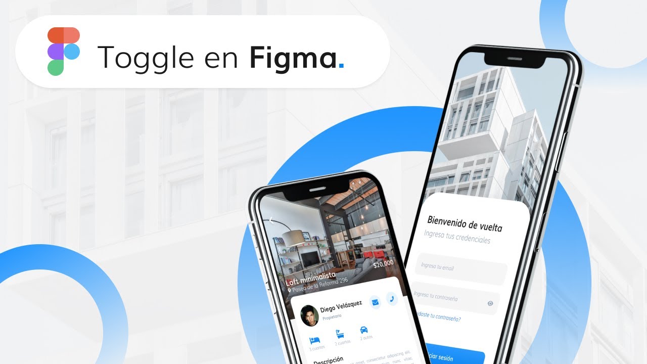 Figma tutorial español - Como crear un Toggle - YouTube