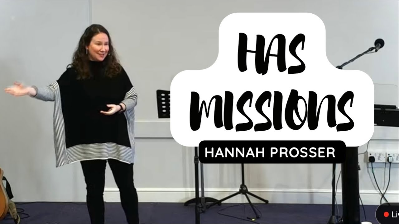 THE JOURNEY OF LIFE | HANNAH PROSSER | HAS MISSIONS | LIVE STREAM ...