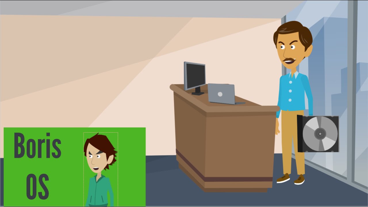 Cole Installs Boris OS On His Boss's Computer at Work / Grounded - YouTube