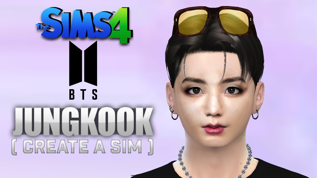 The Sims 4 CAS : BTS - Jeon Jungkook / JK + CC LINKS COMING SOON - YouTube