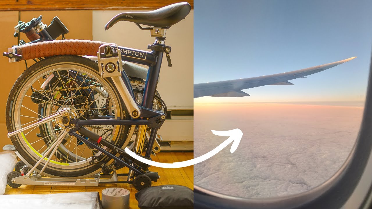 21 - Prendre l'avion avec son VÉLO PLIANT Brompton - Direction ...