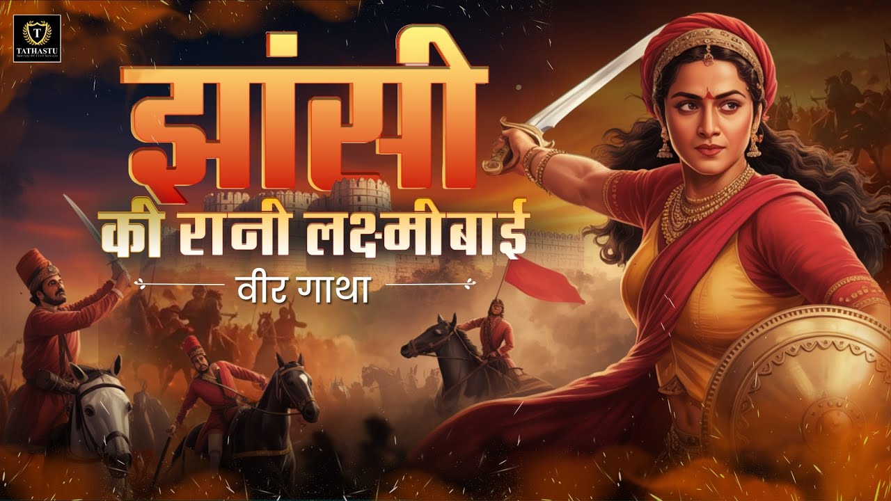 झांसी की रानी लक्ष्मीबाई की वीर गाथा |#ranilaxmibai #1857revolt # ...