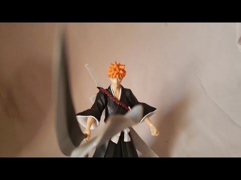 Bleach Toynami Ichigo Kurosaki 3 Minute Figure Review