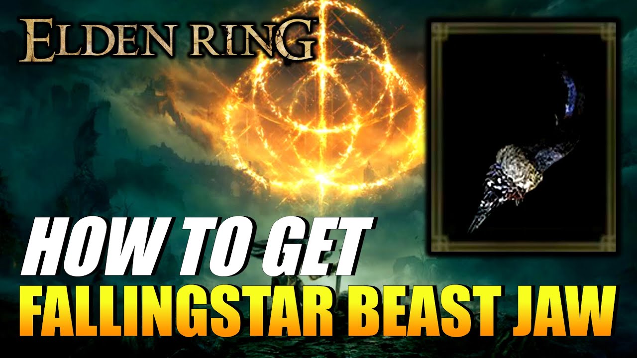 Elden Ring - How To Get Fallingstar Beast Jaw (Colossal Weapon) - YouTube