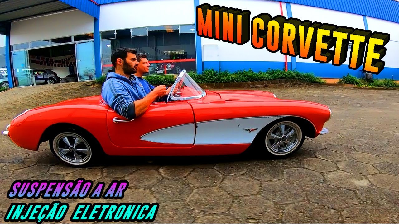 LIGAMOS o MOTOR NOVO do MINI CORVETTE - YouTube