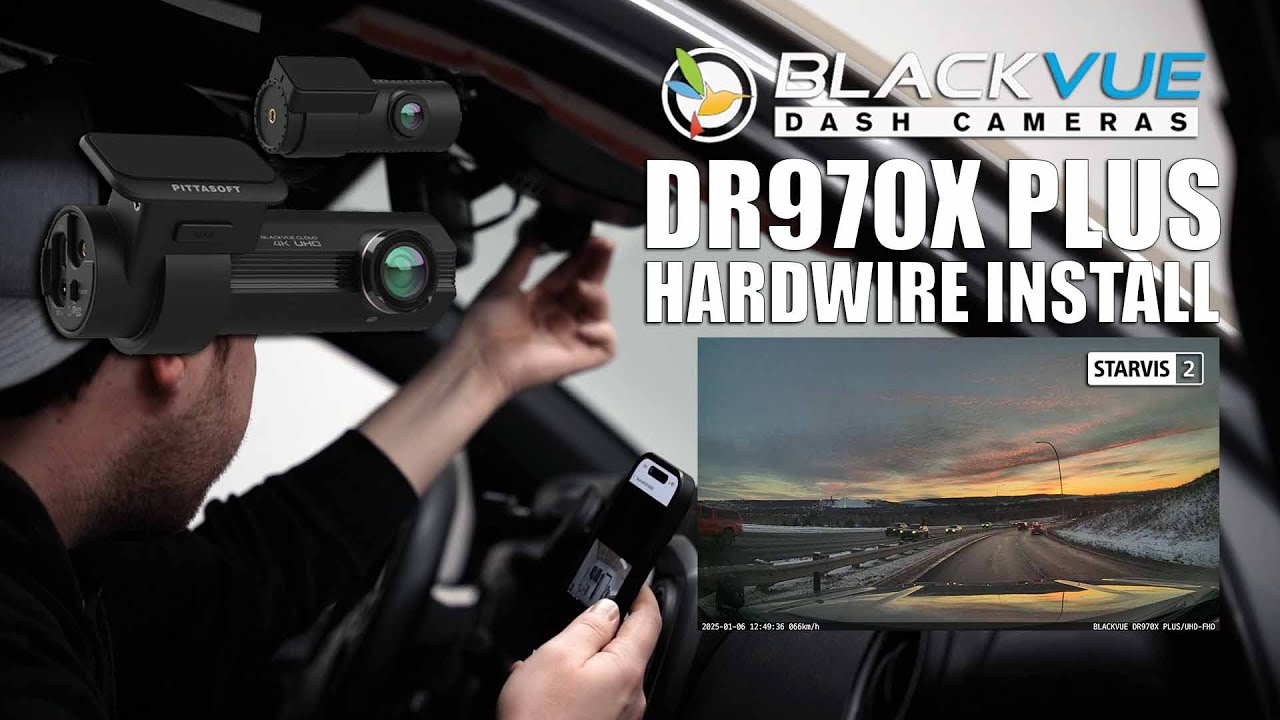 Blackvue DR970X Plus Dashcam - How-to Hardwire Install (Toyota Tacoma ...