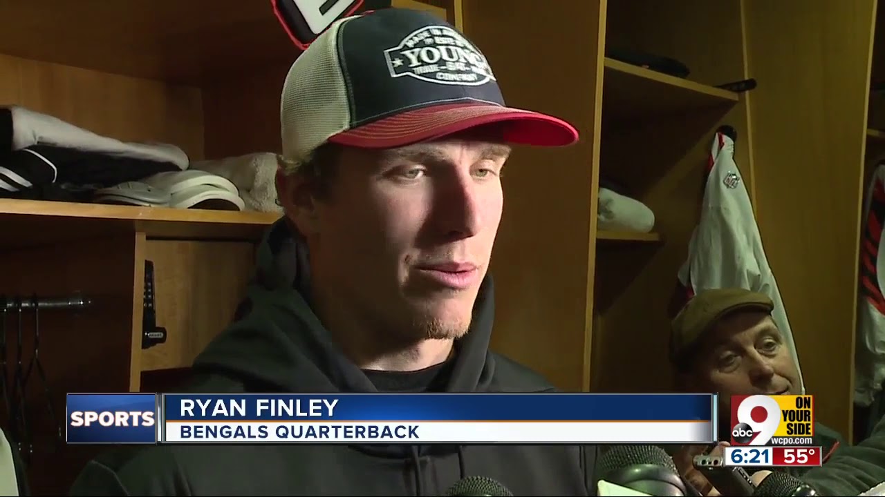 Bengals return from bye week with Ryan Finley as quarterback - YouTube