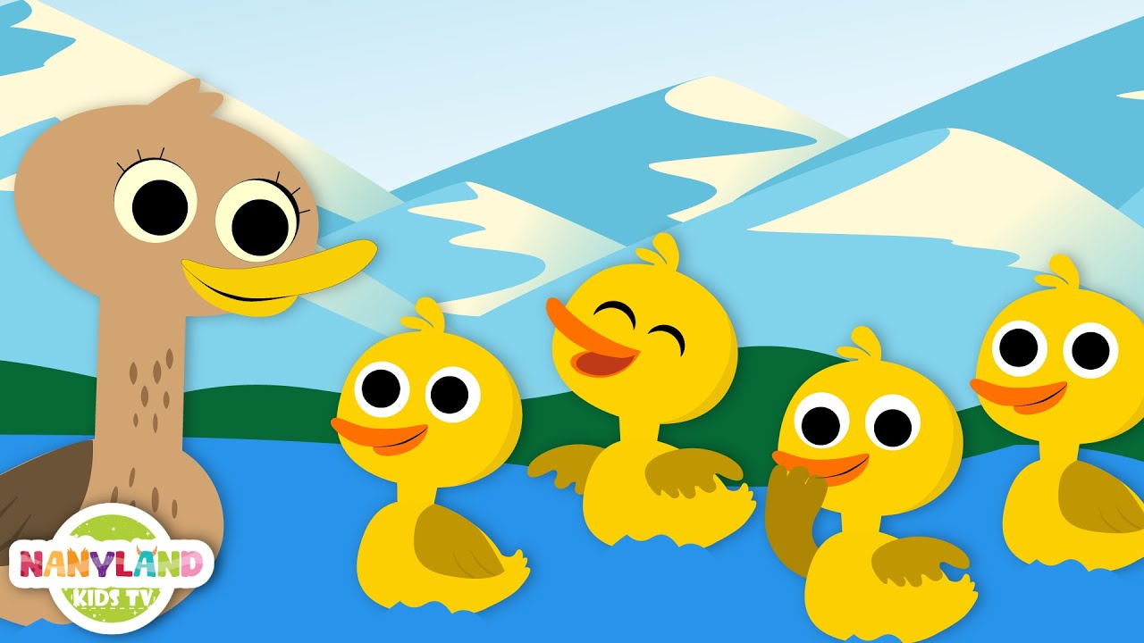5 Little Ducks Song + More Kids Songs | Nursery Rhymes & Kids Songs ...