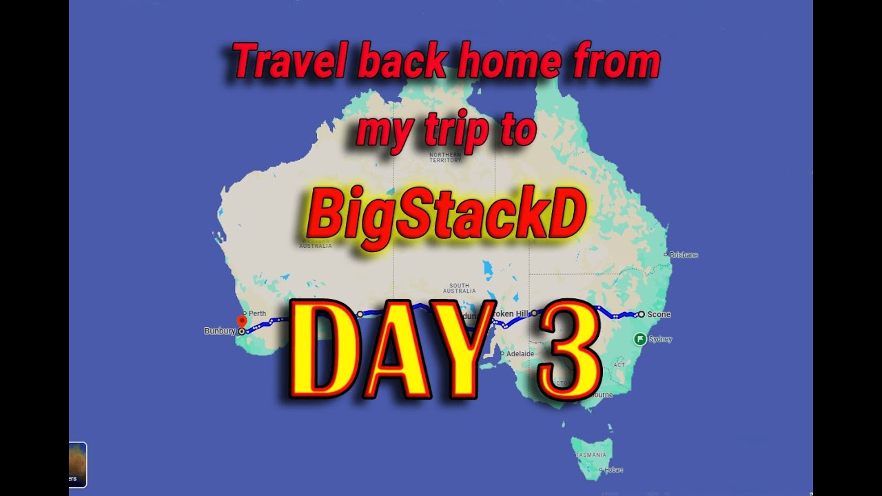 My trip home from BigstackD land - Day 3 - YouTube