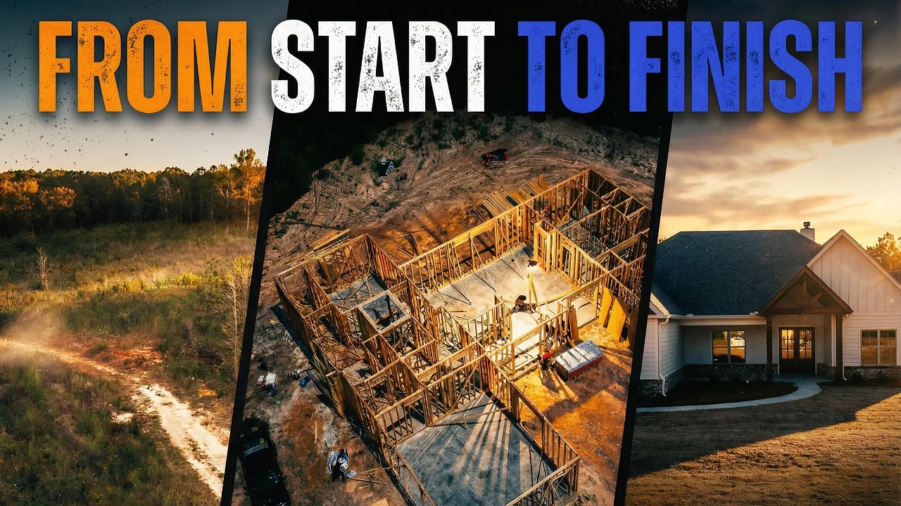 The final video of our Farmhouse Build (0 MPH ...