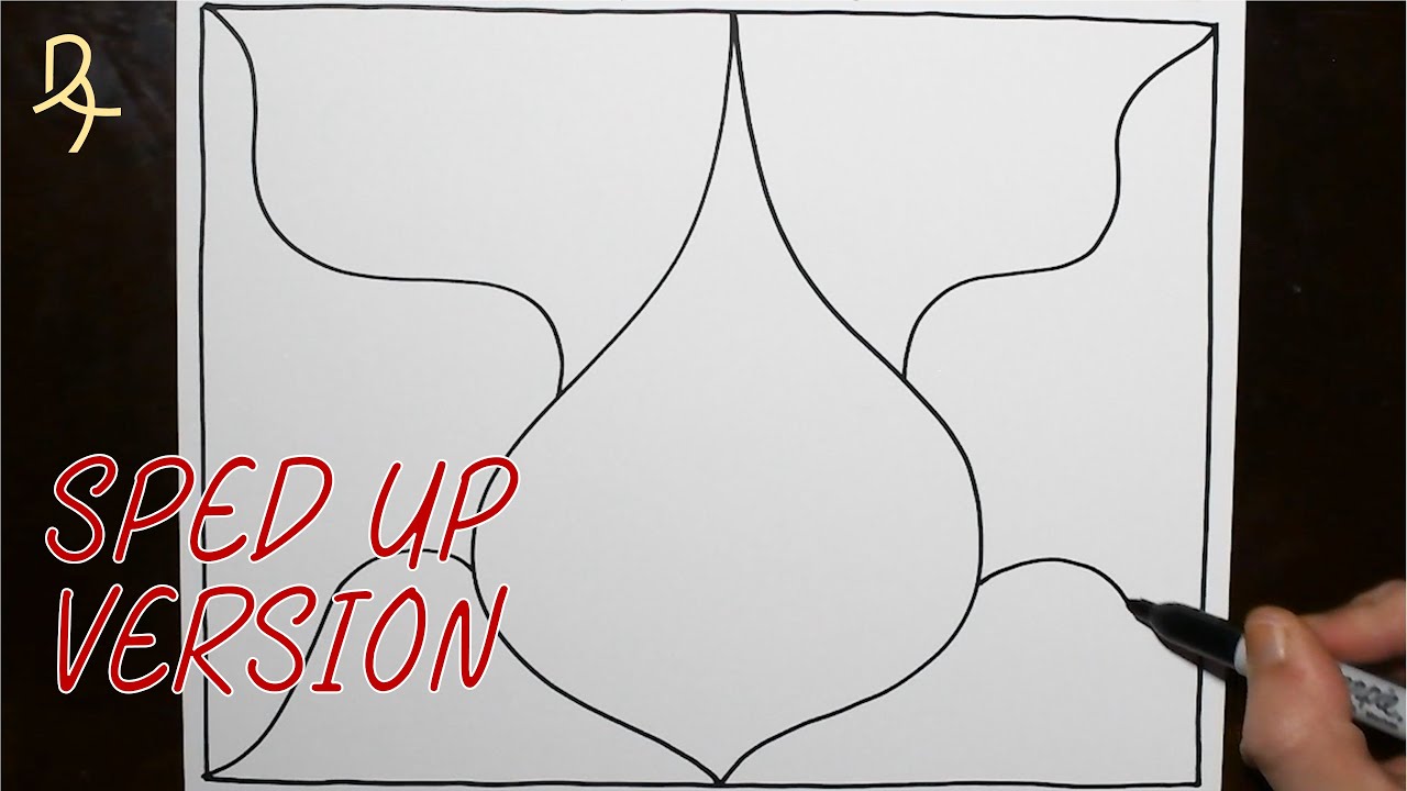 Spiral Drawing | Electric 3D Abstract Pattern / Satisfying and Relaxing ...