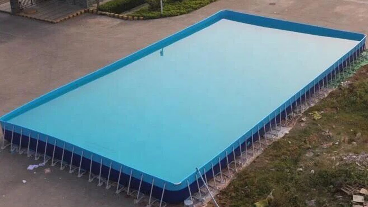 China No.1 brand commercial above ground swimming pool (1) - YouTube