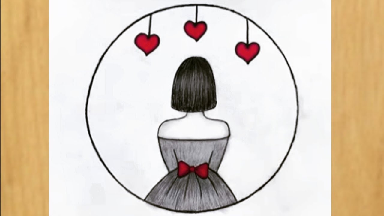 How to Draw Girl | Very Easy Girl Drawing | Girl Drawing Step By Step ...