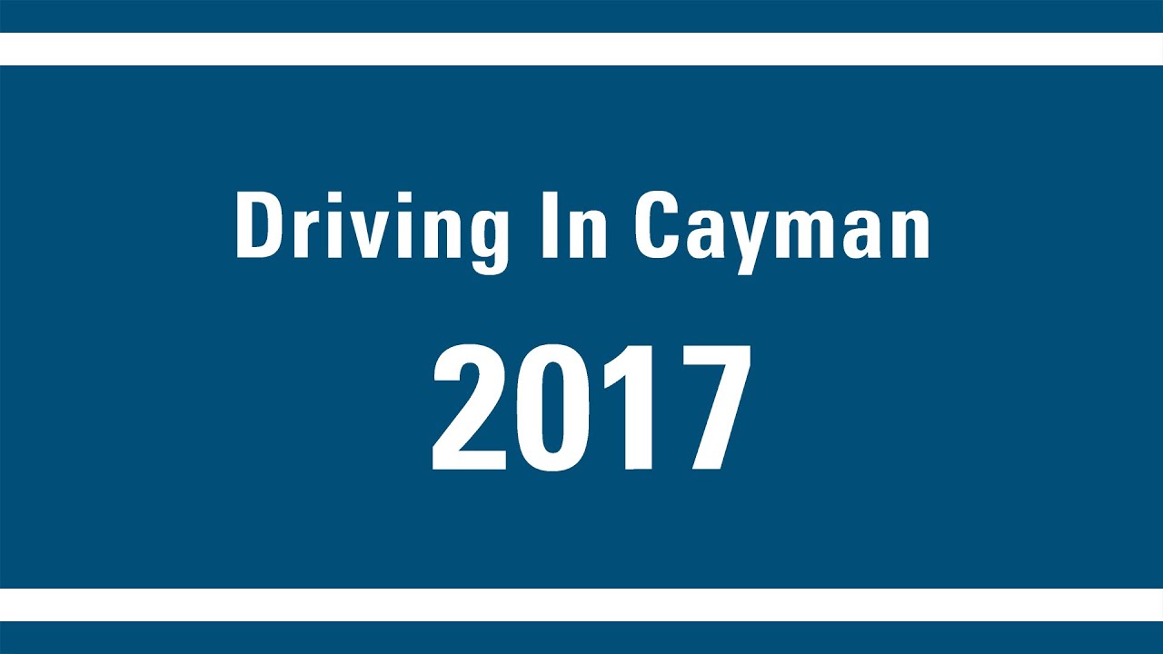What is it like to drive around the Cayman Islands? - YouTube