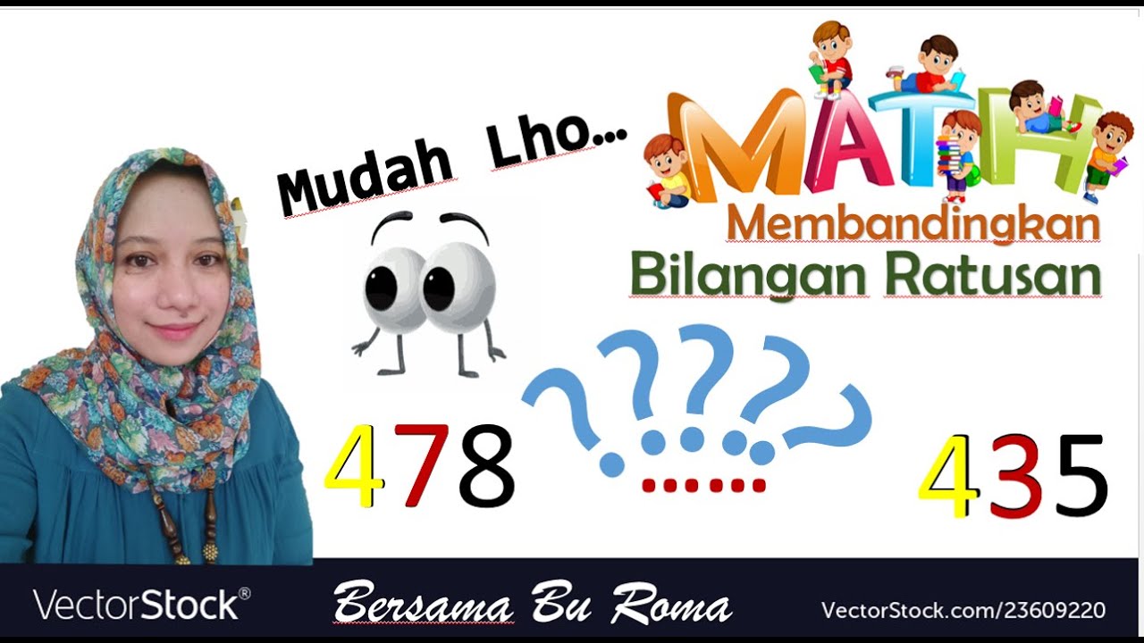 Membandingkan Bilangan Ratusan I 2SD - YouTube