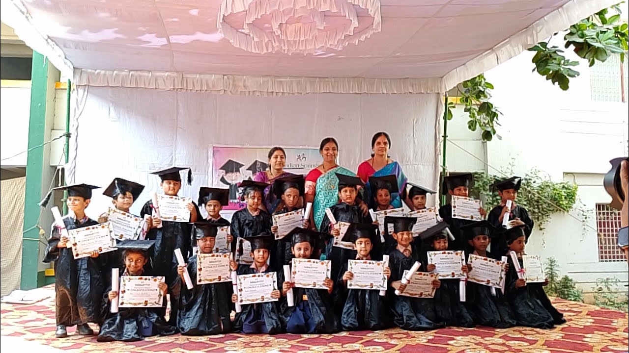 Celebrating the Milestone of UKG Graduation at Indian Springs, Sujatha ...