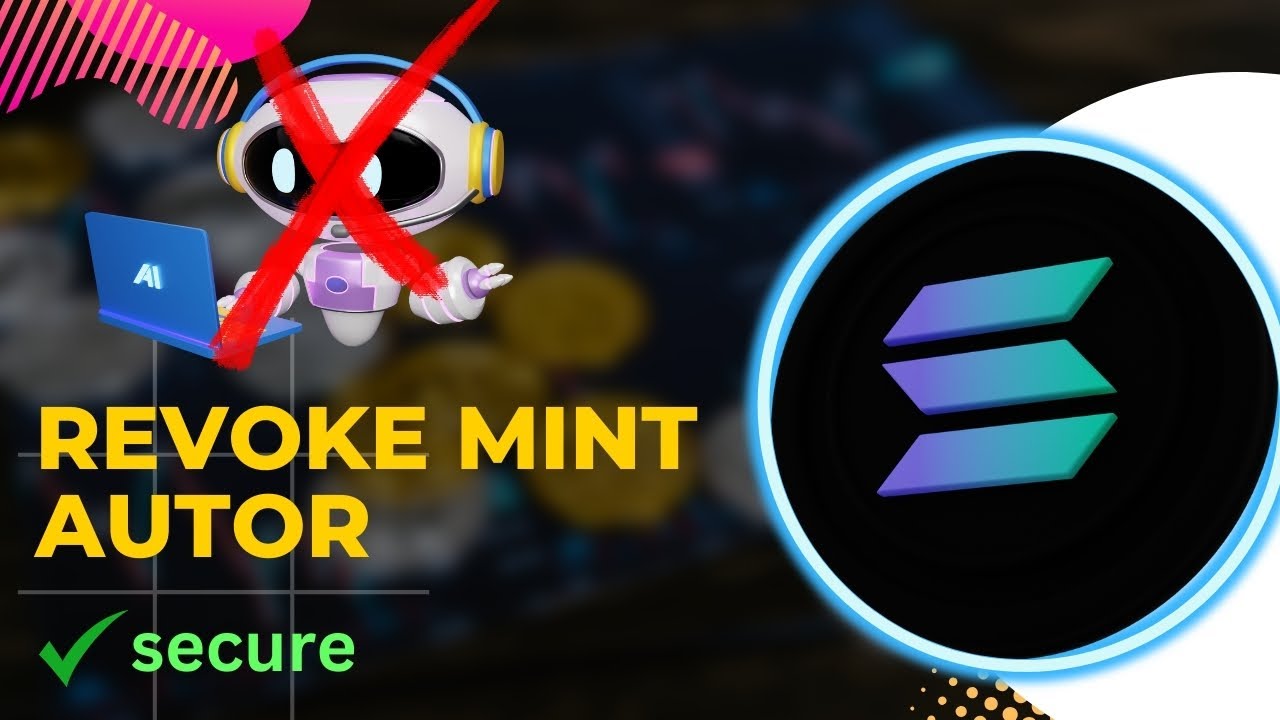 REVOKE MINT AUTHORITY OF A TOKEN Solana Tutorial - YouTube