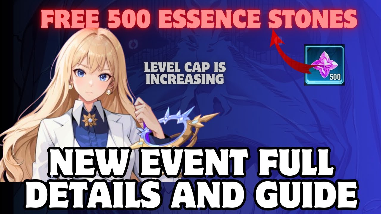NEW LEVEL CAP INCREASE + FREE 500 ESSENCE STONES Leveling Arise #India ...