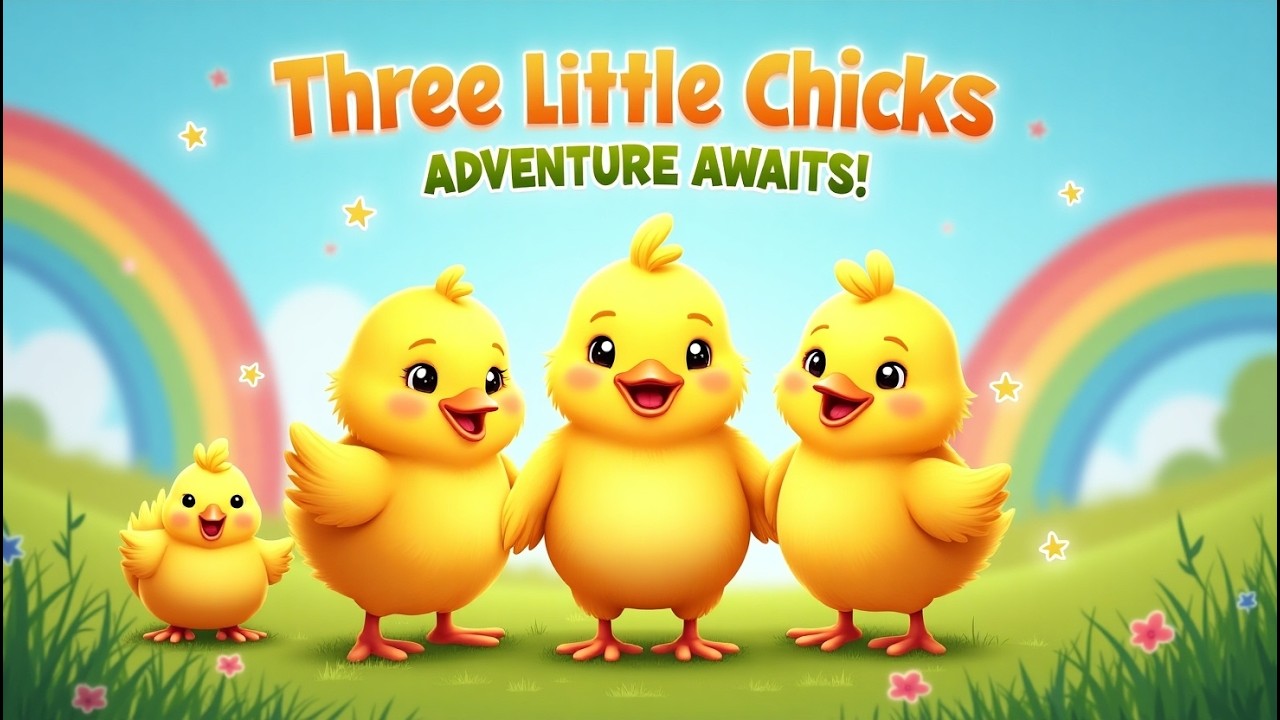 Three Little Chicks: Peep-Peep-Peep! The Adventure Song for Kids! - YouTube