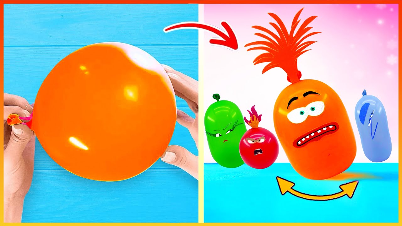 10 DIY Inside Out Crafts Fun Fidget Toys and Satisfying Crafts 😍| Lala ...