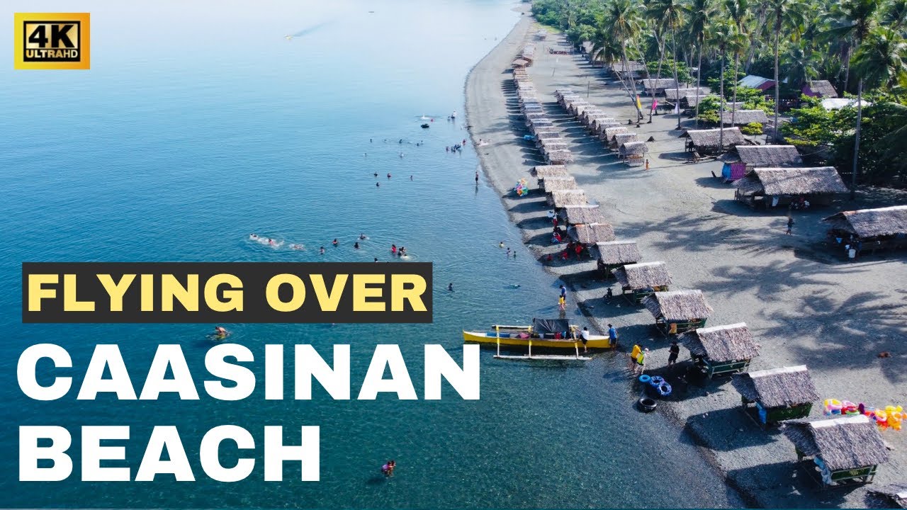 FLYING OVER CAASINAN BEACH CABADBARAN AGUSAN DEL NORTE | INSPIRING ...