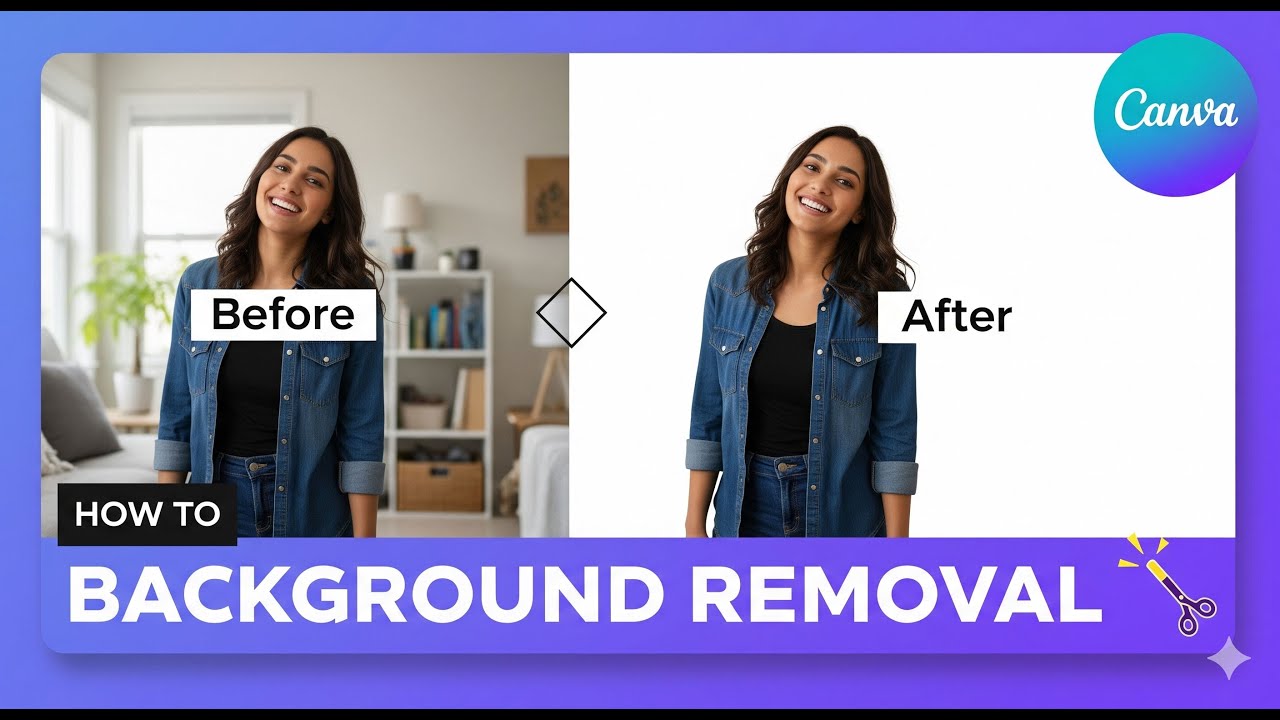 How to Remove Backgrounds in Canva (Easy Tutorial) - YouTube