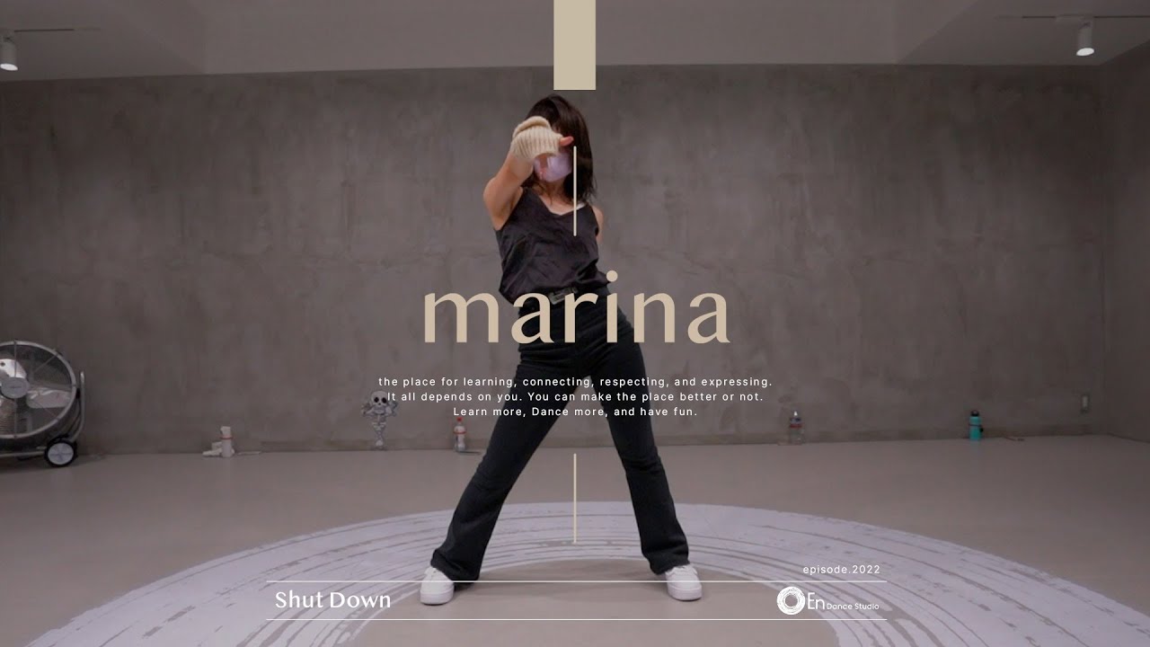 marina " Shut Down / BLACKPINK "@En Dance Studio Yokohama - YouTube