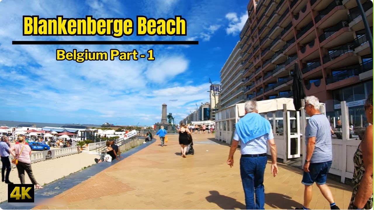 Walking in Blankenberge Belgium part 1 of 3 | Blankenberge Beach ...