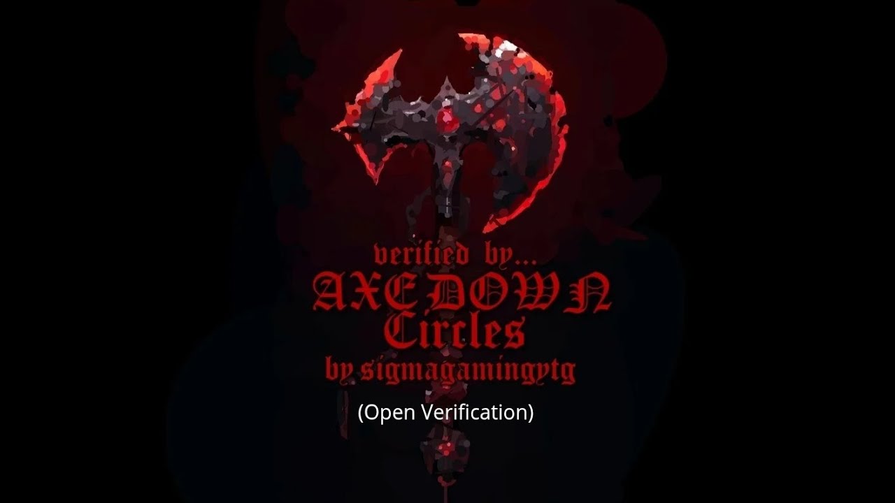 (open verification) AxeDown Circles by Sigmagamingytg/me target around ...