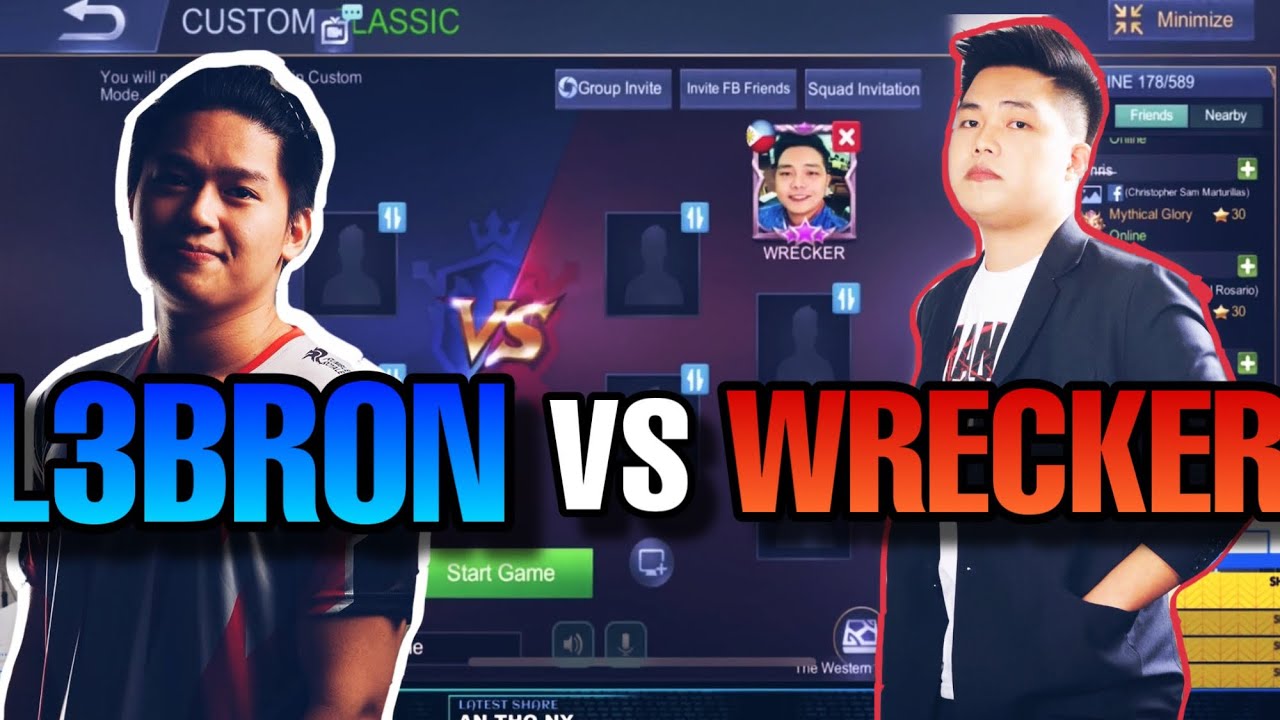 GUSION VS CHOU - GHOST WRECKER - L3BRON ML - MOBILE LEGENDS - YouTube